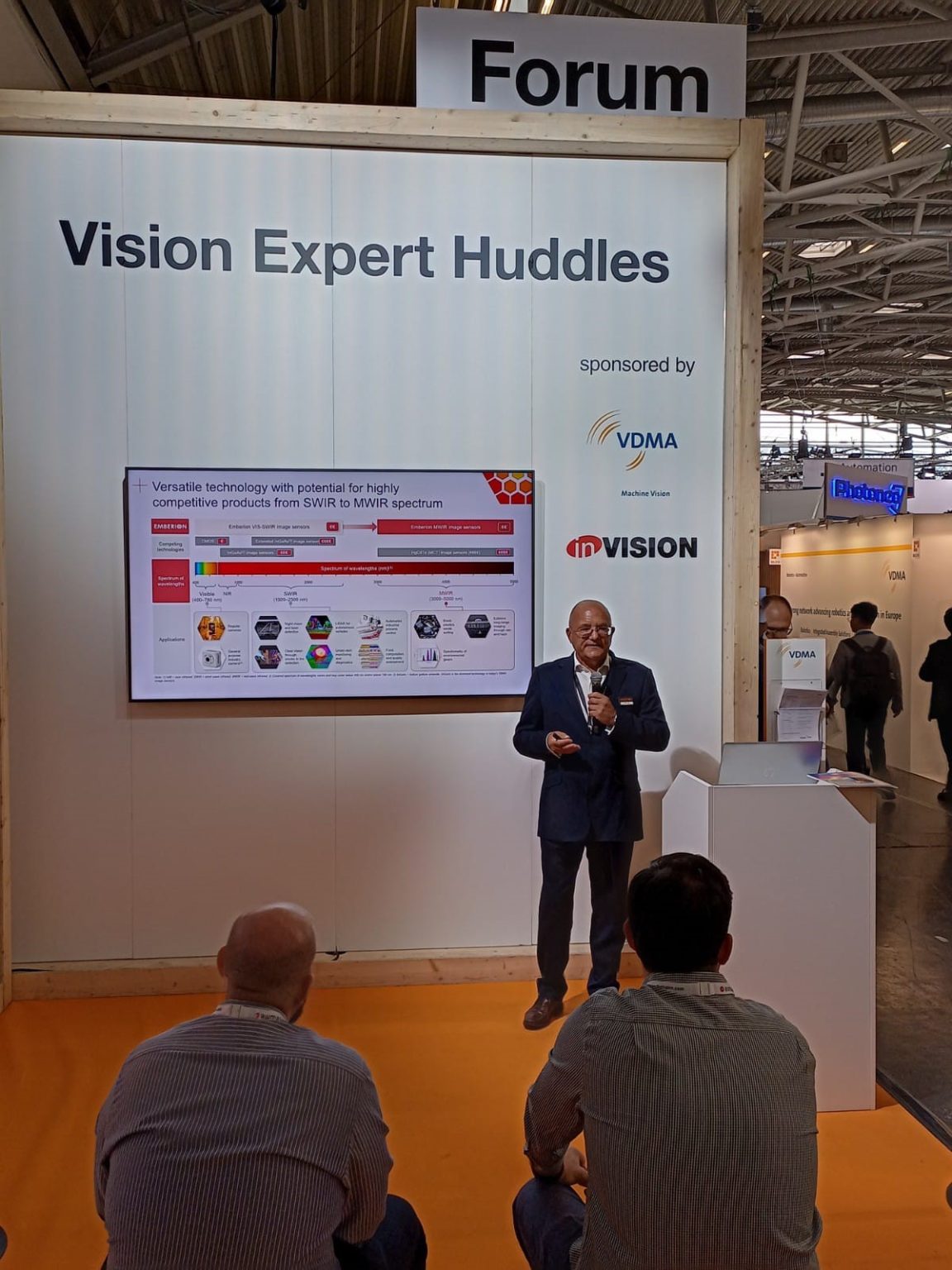 Emberion demonstrates GigE Vis-SWIR camera at Automatica Messe Munich ...